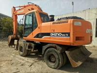 China High Efficiency Doosan Long Reach Excavator By Wheeled H150W-7  2014 Year for sale