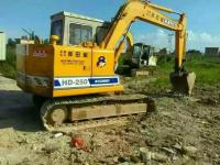 China Original Color 6 Ton Used Excavator Machine 0.3m³ Bucket Size KATO HD250VII for sale
