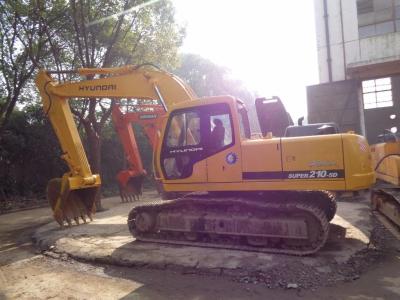 China 21T Korean Used Excavator Machine R210-5 With 600mm Shoe Size Crawler Type for sale