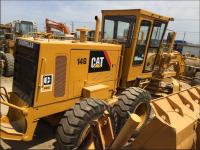 China High Speed CAT Old Motor Graders , Road Maintainer Grader 14G With 3 Shrank Ripper for sale