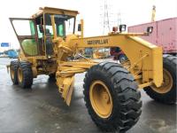 China Second Hand Compact Motor Grader , CAT Road Grader 12G A/C Available for sale