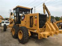 China 123KW Slightly Used Motor Graders CAT 12H 8700mm*2400mm*3000mm for sale