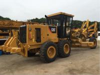 China 123KW Slightly Used Motor Graders CAT 12H 8700mm*2400mm*3000mm for sale