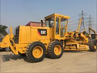 China Yellow Used Motor Graders 120H With 12