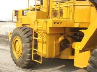 China Yellow Color Used CAT 966e Wheel Loader Sale , Cat Rubber Tire Loader for sale