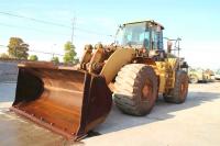 China Heavy Duty 8 Ton Used Cat Wheel Loader 980G Planetary Power Shift Transmission Type for sale