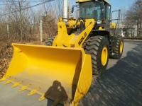 China 65hp Power Second Hand Old Payloader SDLG LG956 Wheel Loader High Performance for sale