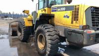China Original Japanese Used Payloaders Komatsu WA320 With Strong Komatsu Engine for sale