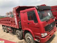 China Sinotruk HOWO 8X4 Second Hand Dumper Truck 25 Cubic Meters 336 Horsepower for sale