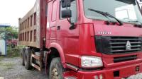 China Power Steering Second Hand 10 Wheeler Truck , Sinotruck Howo Tipper Truck for sale