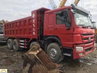 China Howo 8x4 Second Hand Dumper Truck , Mining Tipper Trucks Left Hand Drive for sale