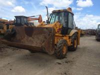 China 2011 Year Used Backhoe Wheel Loader , JCB  Wheel Loader Single Reverse Gears for sale