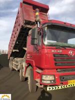 China Shackman F2000 40t Construction Dump Truck , Old Tipper Trucks Euro 2 Emission for sale