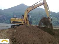 China 0.5m³ used excavator Cat E120B for Bangladesh 12t semi-auto excavator CAT E120B Origin Japan for sale