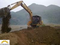China 0.5m³ used excavator Cat E120B for Bangladesh 12t semi-auto excavator CAT E120B Origin Japan for sale