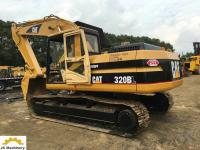 China Semi Automatic 20 Ton Used CAT Excavators CAT 320B 5320h Working Hour for sale