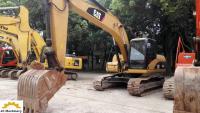 China 0.8M3 Bucket Size Used CAT Excavators For Road Construction Cat 320D Model for sale