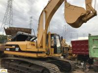 China 30T Heavy Duty Wide Track Used CAT Excavators Machine 330BL With Hammer Line for sale