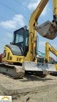 China Low Working Hour Small Used Komatsu Excavator PC55MR 2012 400mm Shoe Size for sale