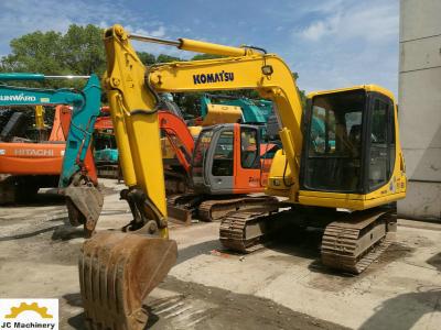 China Earthwork Used Komatsu Excavator 6 Ton Road Construction Machinery PC60-7 Model for sale