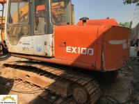 China Medium Size 10t Hitachi Crawler Excavator / Hitachi Ex100 Excavator 5300h Hour for sale