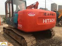 China 12T Crawler Type Used Hitachi Excavator 63kw Rated Power EX120-3 CE Approval for sale