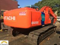 China Second Hand Hitachi Excavator / Hydraulic Crawler Excavator EX200-3 Backhoe for sale