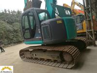 China Medium Size Kobelco 13 Ton Excavator , Used Hydraulic Excavator Crawler Type SK135SR for sale