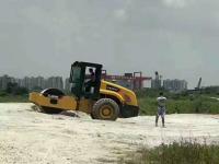 China XCMG Used Asphalt Rollers XS203J  / Old Road Roller Low Working Hours 33HZ for sale
