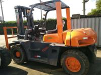 China Durable 6 Tonne Slightly Used Container Forklift TCM FD60 With ISUZ Engine for sale