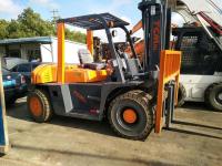 China Durable 6 Tonne Slightly Used Container Forklift TCM FD60 With ISUZ Engine for sale