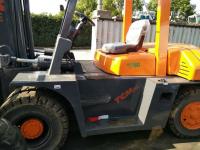 China Durable 6 Tonne Slightly Used Container Forklift TCM FD60 With ISUZ Engine for sale