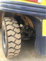 China Komatsu FD100 Used 10 Ton Forklift , Reconditioned Forklift Trucks 2013 Year for sale