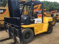 China Komatsu FD100 Used 10 Ton Forklift , Reconditioned Forklift Trucks 2013 Year for sale