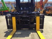 China 2 Stage High Mast 25 Ton Heavy Duty Forklift , FD250 Used Komatsu Forklift for sale