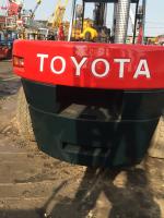 China Triple Mast Japanese Used Diesel Forklift 15 Ton Toyota FD150 1.8m Length for sale
