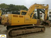 China 22 Ton Used Hyundai Excavator R220LC-5 , 2nd Hand Diggers With 1M3 Bucket for sale