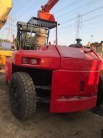 China Cheap 20 Ton Used Industrial Forklifts , Diesel Powered Forklift Mitsubishi FD200 for sale