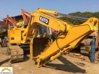 China 0.5m³ Japan Used KATO excavator HD450-7 , mechanical excavator KATO HD450VII 12t for sale