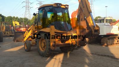 China Excellent Performance Used Payloaders 4CX Backhoe Loader With 6 Cylinders for sale