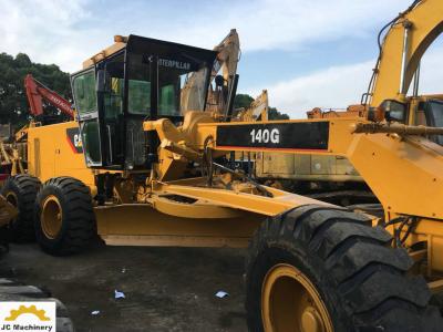 China 6 Cylinders CAT Used Motor Graders Machine With 3306 Engine Model 140G 14G 12G for sale