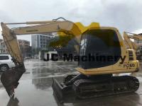 China 6 Ton Used Komatsu Excavator / Used Mini Diggers PC60-7 With Original Color for sale