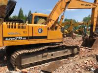 China Hyundai R210-5D Used Excavator Machine 125Kw Power 2008 Year Yellow Color for sale