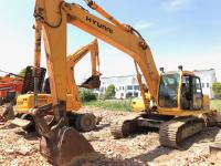 China Hyundai R210-5D Used Excavator Machine 125Kw Power 2008 Year Yellow Color for sale