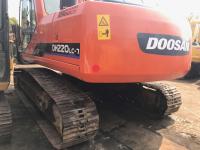 China 22 Ton Original Doosan Used Track Excavators DH220LC-7 108kw 6660mm Digging Depth for sale
