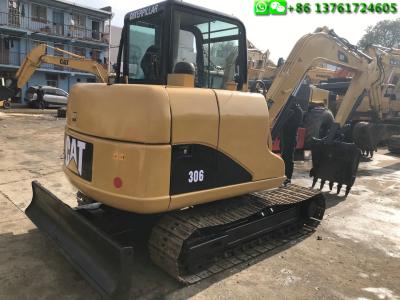 China 2014 Year Used Cat Excavators 6t Mini Excavator 306d Model Excellent Condition for sale