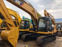 China Yellow Color Cat Crawler Excavator 320d 20t Excavator 2013 Year 1m3 Bucket Size for sale