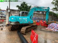China 2006 Year Used Kobelco Excavator Medium Size Excavator 12 Ton Operation Capacity for sale