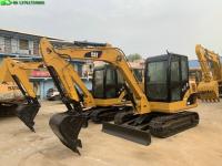 China Crawler Used Cat Excavators 400mm Shoe Size With 6 Ton Operation Capacity for sale