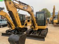 China Crawler Used Cat Excavators 400mm Shoe Size With 6 Ton Operation Capacity for sale